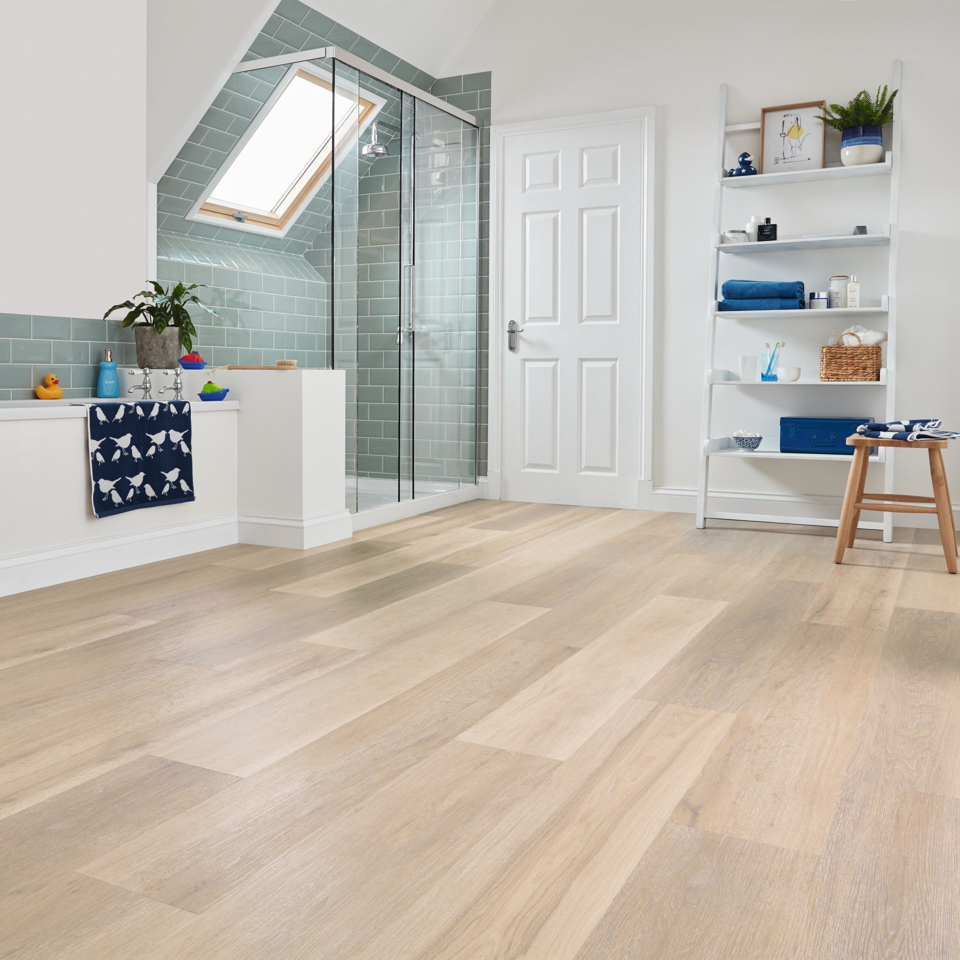 Karndean Van Gogh Texas White Ash VGW8105 Vinyl Flooring Contract Flooring